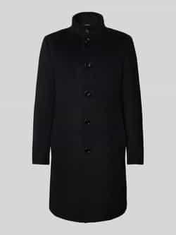 Christian Berg Regular Fit Wollmantel mit Viskose-Anteil