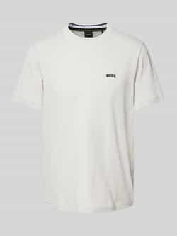 HUGO BOSS Regular Fit T-Shirt mit Label-Stitching Modell TADDY