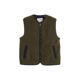 Levi's Sherpa Fleece Weste - - Jackets - Herren - Gr&uuml;n - M
