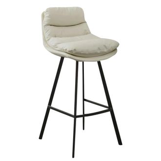 Generic Barhocker, Barhocker in Tresenh&ouml;he aus Kunstleder mit Fu&szlig;st&uuml;tze f&uuml;r K&uuml;cheninsel, Caf&eacute;, Kneipe, Theke