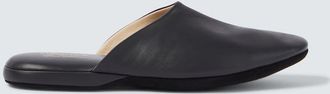 Charvet Slippers en cuir