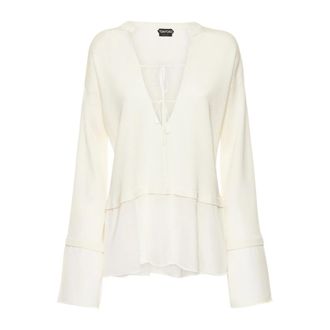 Tom Ford Tops - - Knitwear - Damen - Wei&szlig; - M