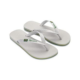 Ipanema Femme CLAS Brasil II FEM Flip-Flop, Grey/Grey, 41.5 EU