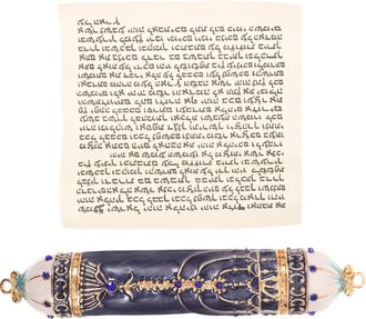 BESPORTBLE Toyvian Metallhandwerk T&uuml;rrolle Aus Metall Mit Schriftrollen-dekor Im Vintage-Stil Charmantes Religi&ouml;ses Ziergegenstand F&uuml;r T&uuml;r Oder Wand Praktische D