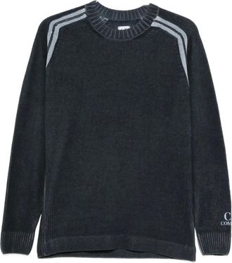 C.P. Company C.p. Company, Homme, Pulls, Bleu, Taille: M Pulls &agrave; col rond