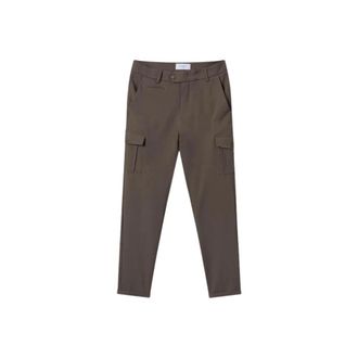 Les Deux Homme, Pantalons, Brun, Taille: W36 Pantalon slim