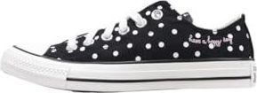 Converse Chuck Taylor All Star Chaussures de sport plates pour femme, Noir, 37.5 EU