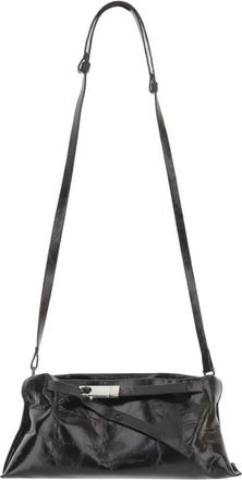 Benedetta Bruzziches Hobo Bags - Calfskin Leather Bag With Adjustable Strap - Gr. unisize - in Grau - f&uuml;r Damen