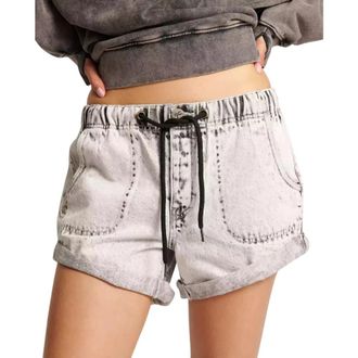 One Teaspoon Graue Jogger Jeans Shorts - - Shorts - Damen - Grau - 2XS