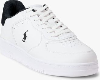 Polo Ralph Lauren Baskets bi-mati&egrave;re en cuir m&eacute;lang&eacute;