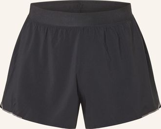 lululemon Lululemon 2-In-1-Trainingsshorts Fast And Free Split schwarz