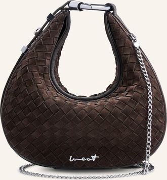 WEAT Weat Handtasche Halfmoon braun