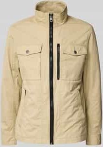 Tom Tailor Regular Fit Jacke aus reiner Baumwolle