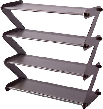 Generic Kleines Schuhregal, platzsparend, stapelbar, schmales Schuhregal, wasserdicht, leicht, mehrstufig, f&uuml;r Schr&auml;nke, Eing&auml;nge, Speisekammer und Camer