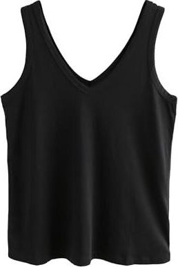 Next Next Femme Débardeur Ample en Modal Noir L