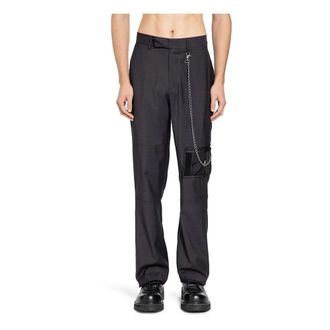 Martine Rose Homme, Pantalons, Noir, Taille: M Pantalon Bootcut Portefeuille