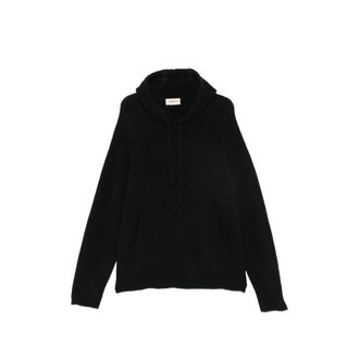 ATOMOFACTORY Drawstring Knitted Hoodie