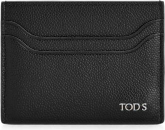 Tod's Kartenetui aus Leder - - Accessories - Herren - Schwarzk - ONE SIZE