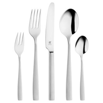 Zwilling Set de 60 Couverts de Table, Pour 12 Personnes, Acier Inoxydable 18/10 de Haute Qualit&eacute;, Mat/Poli, s&eacute;rie Roseland