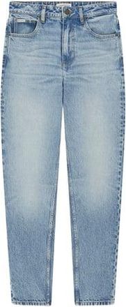 Guess Jean boyfriend d&eacute;lav&eacute; en coton m&eacute;lang&eacute;