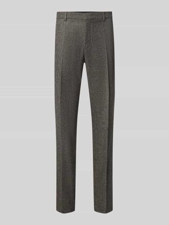 HUGO BOSS Regular Fit Anzughose aus Woll-Mix Modell Leon