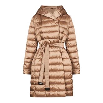 Max Mara Novef Daunenmantel - - Coats - Damen - Braun - L