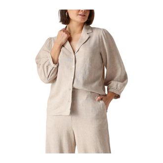 Moss Copenhagen Damen, Blusen & Hemden, Beige, XLGr&ouml;&szlig;e