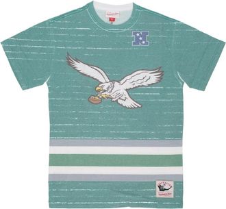 Mitchell & Ness NFL Jumbotron 3.0 Sublimated Tee - - Tops - Herren - Gr&uuml;n - S