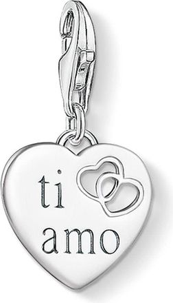 Thomas Sabo Thomas Sabo Damen-Charm Anhänger Herz TI AMO, 1406-001-12