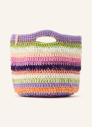 ULTRAVIOLHAT Ultraviolhat Handtasche Rviera Mit Glitzergarn pink
