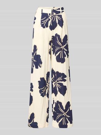 Mango Stoffhose im Allover-Look Modell DOTTER