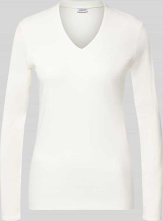 More & More Longsleeve mit V-Ausschnitt