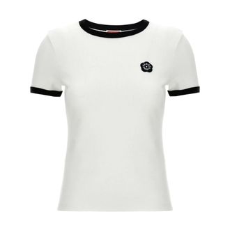 Kenzo Boke Flower 2.0 T-Shirt - - Tops - Damen - Wei&szlig; - L