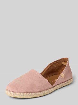 Verbenas Espadrilles aus Leder mit Label-Patch Modell CARMEN