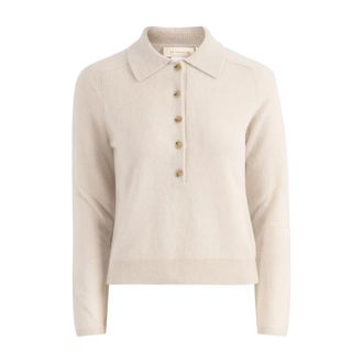 Max Mara Polo Mmlcellula - Femme - Tops - Beige - Taille: 40 FR