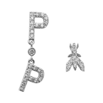 Patrizia Pepe 8J1058/M009 Ohrringe - - Accessories - Damen - Grau - ONE SIZE