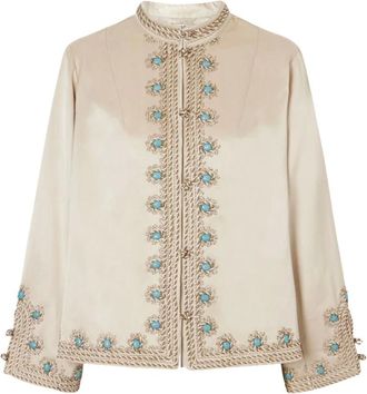 Bode Femme, Vestes, Beige, Taille: 42 FR Light Vestes