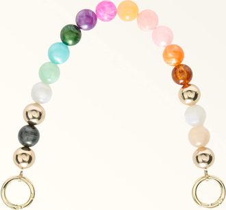 Furla Myfurla Taschenhenkel Multicolor Mehrfarbig Metall + Harz Im Colourblock Damen