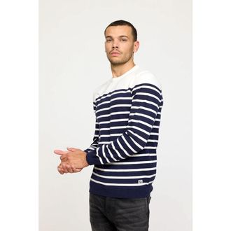 Lee Cooper Pull CHRIS Navy White
