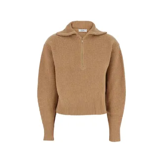 Max Mara Nadar Quarter-Zip Knitted Jumper