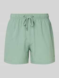 Mc Neal Relaxed Fit Badeshorts mit Logo-Stitching