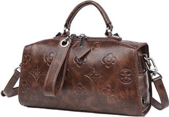 Generic Generische - Sac &agrave; bandouli&egrave;re pour femme - Grande capacit&eacute; - Avec poign&eacute;e - En cuir synth&eacute;tique - Pour l&eacute;cole, les voyages, luniversit&eacute;, Impression c