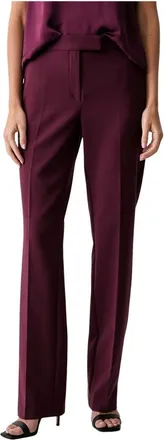 Fracomina Femme, Pantalons, Violet, Taille: 44 FR Pantalon Chino &Eacute;l&eacute;gant