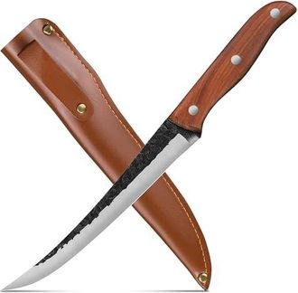 Plys Couteau a Desosser Jambon Cru Couteaux Japonais Cuisine Lame Forgeage