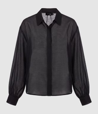 Jeanne Vouland Chemise Rihem Noire