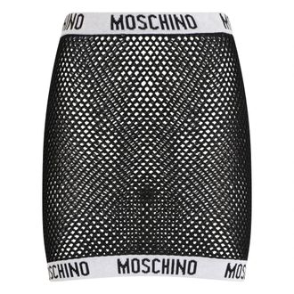 Moschino Mesh Minirock - - Skirts - Damen - Schwarzk - S
