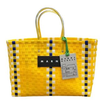 Marni Sac cabas Pre-owned en polypropyl&egrave;ne - Femme - Pre-owned - Jaune - Taille: ONE Size