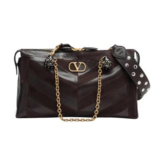 Valentino Garavani Mittlere Umh&auml;ngetasche - - Bags - Damen - Braun - ONE SIZE