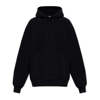Burberry Logo-Hoodie mit Patch - - Sweatshirts & Hoodies - Herren - Schwarzk - S