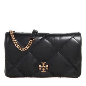 Tory Burch Tory Burch Portemonnaie - Kira Diamond Quilt Chain Wallet - Gr. unisize - in Schwarz - f&uuml;r Damen